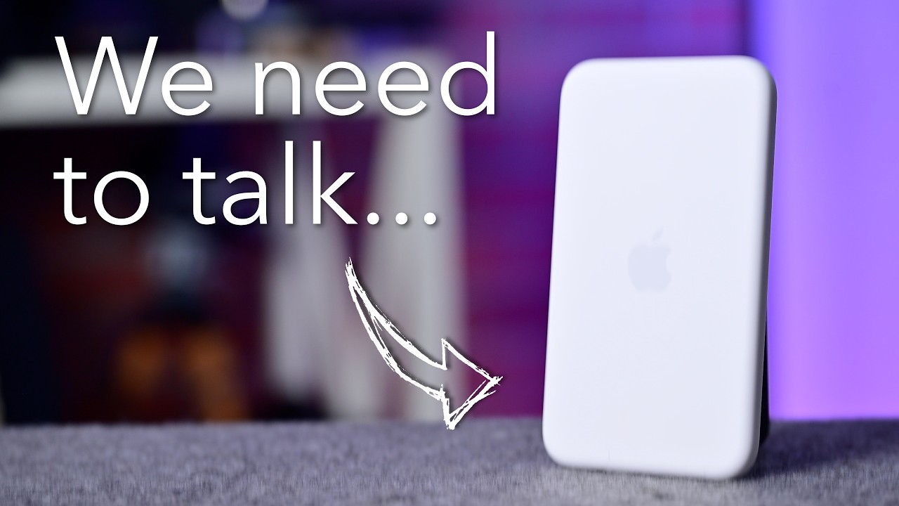 Hands on with Apple's weird MagSafe Battery for iPhone Air