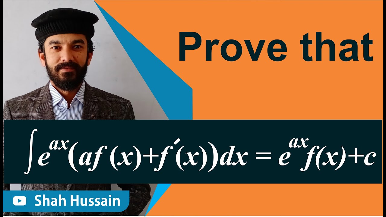 Proof of integration formula | Exercise 3.5 by short tricks - YouTube
