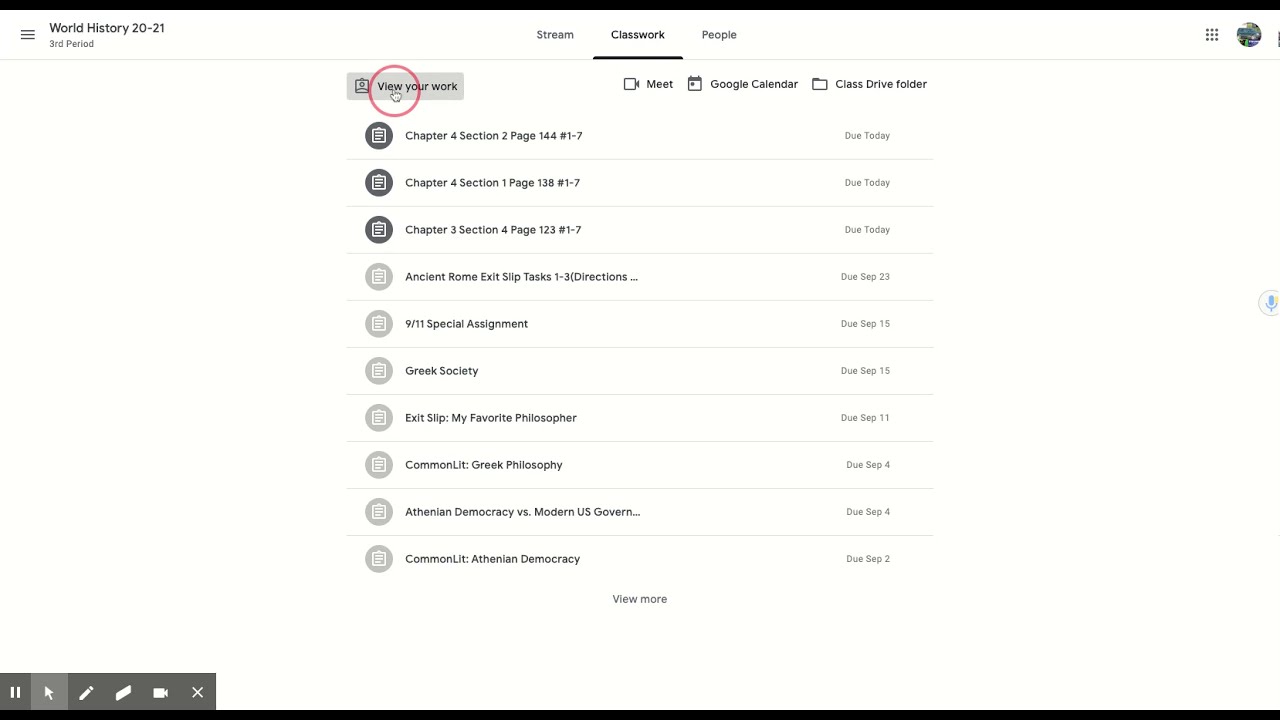 Navigating Google Classroom - YouTube