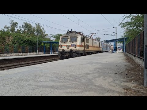 New LHB Rake Run from 19566 Uttaranchal Express #sateeshmaurya #train # ...