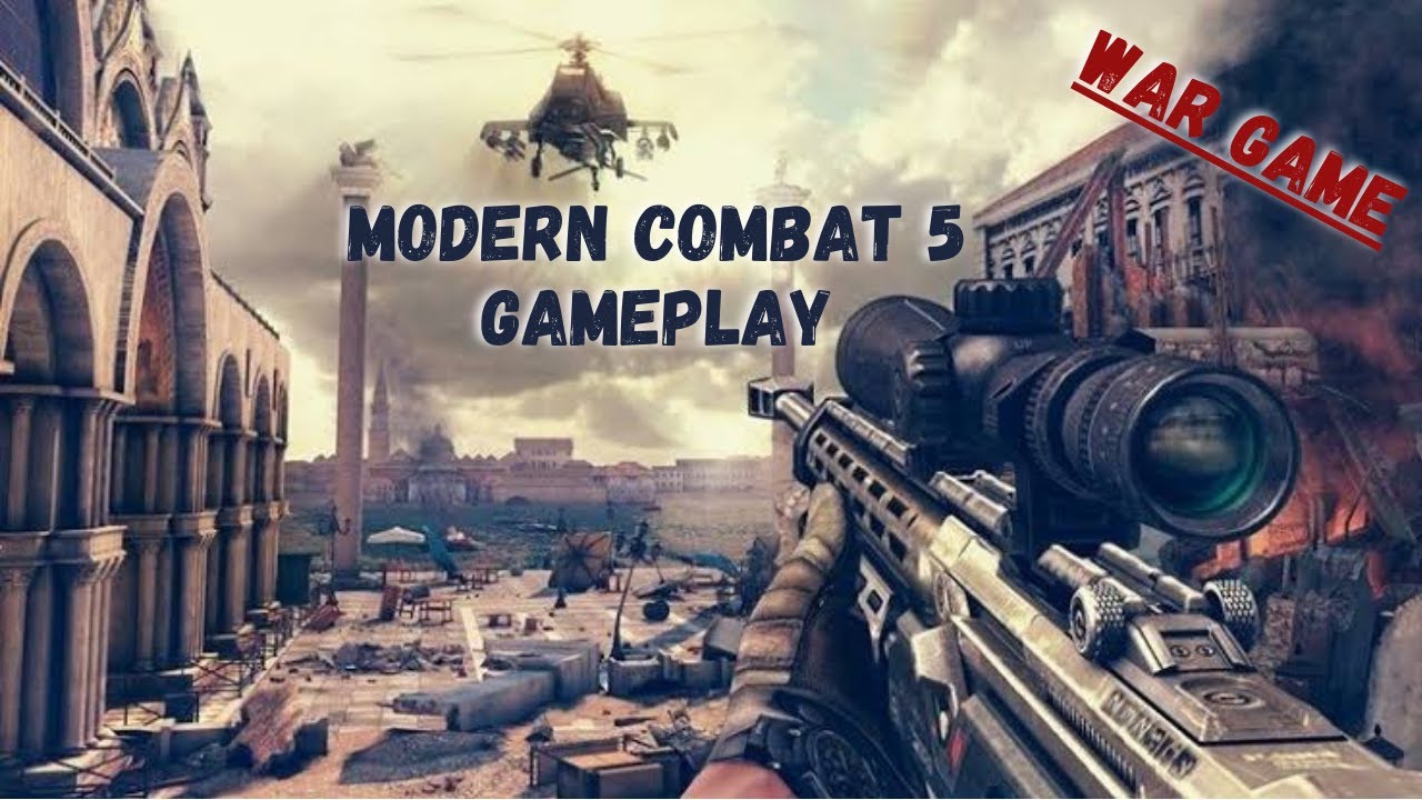 modern combat 5 gameplay || shooting gameplay || free shooting games to ...