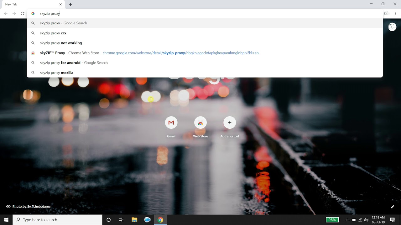 How to add best proxy in google chrome ..skyzip - YouTube