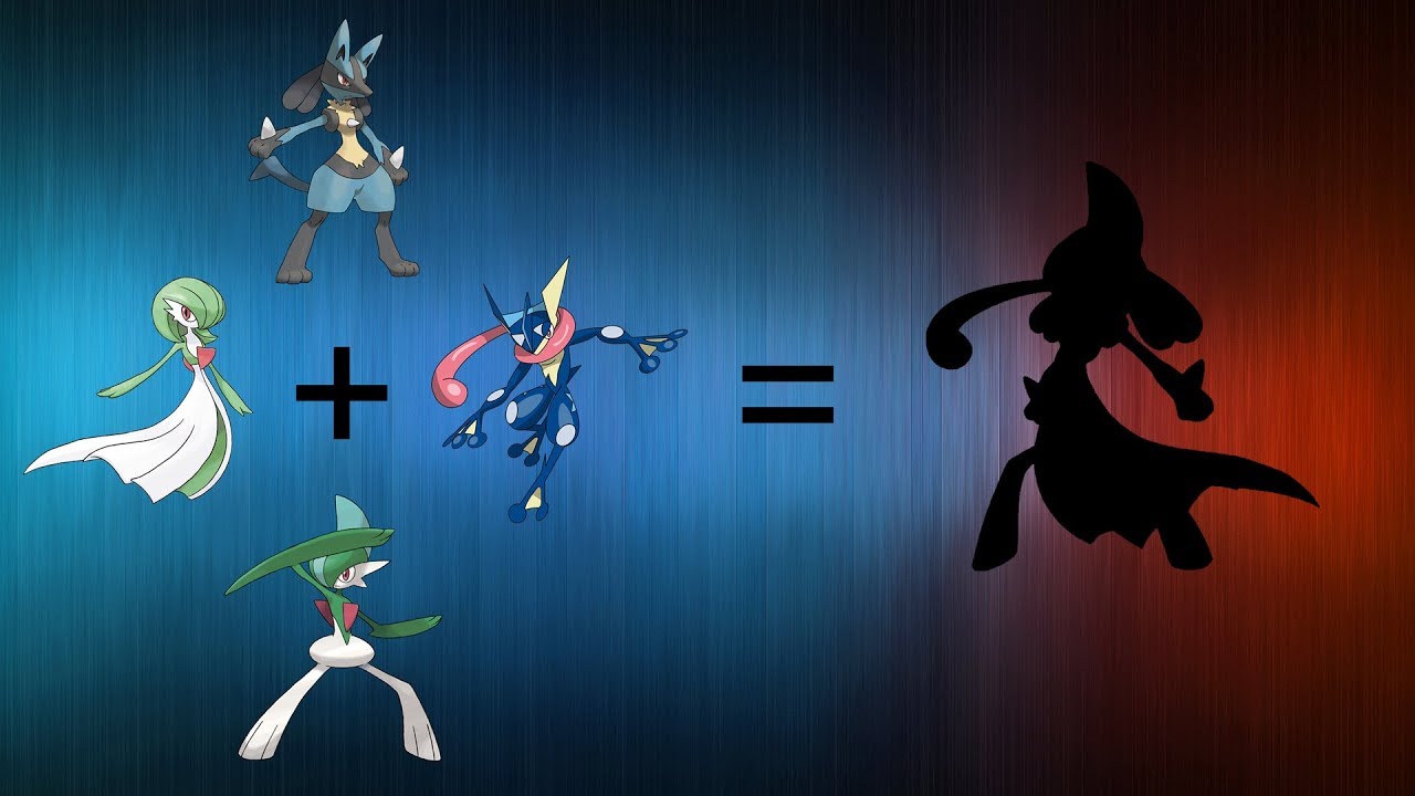Pokemon Fusion Requests #125: Gallade + Greninja + Lucario + Gardevoir ...