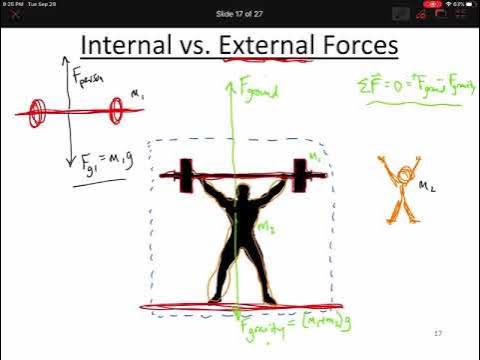 Internal vs. External Forces - YouTube