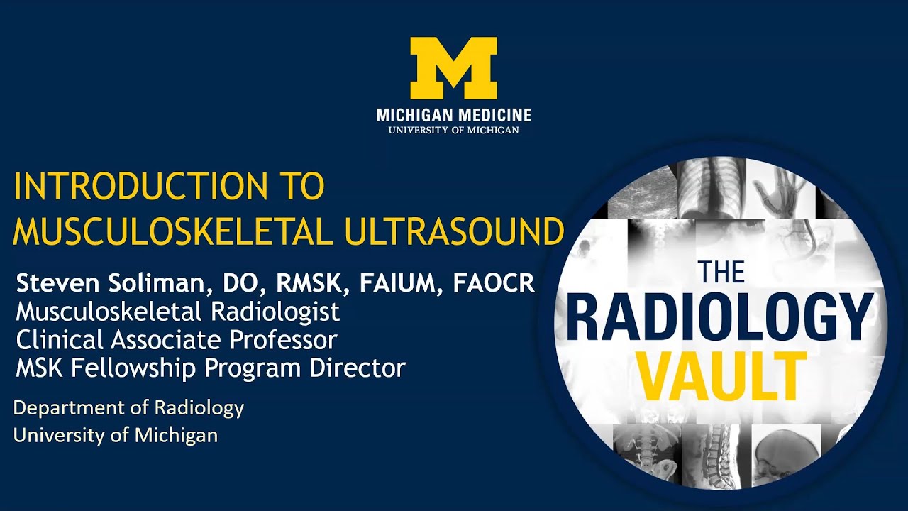 MSK US Basics - YouTube