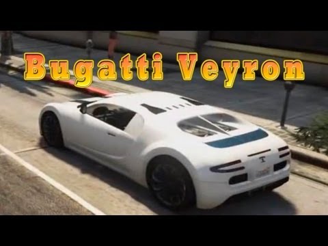 GTA V Bugatti Veyron