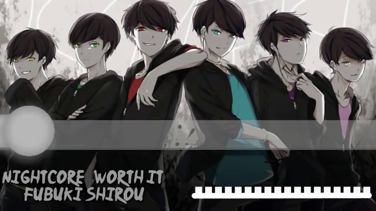 Nightcore - Worth it ( Male Version ) - YouTube
