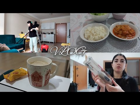 TEMİZLİK, YEMEK, EV İŞLERİ, GÜNLÜK VLOG