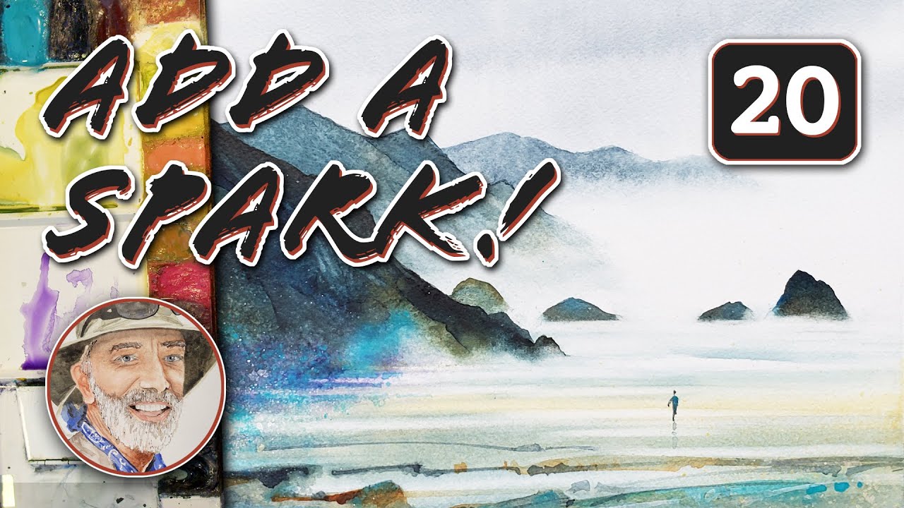 How to Add a Spark to Your Watercolor Painting — Finishing Touches for ...