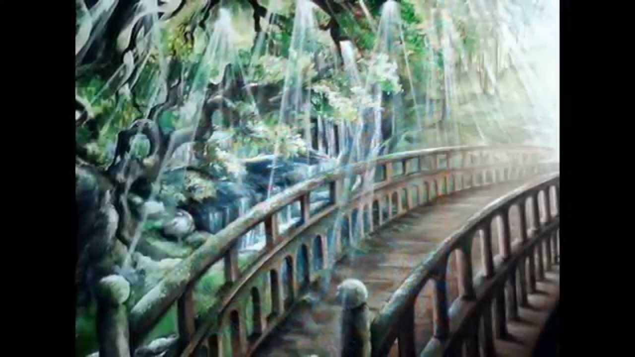 Galerie d'art G.V, Vicky Gagné-Vaillancourt, Artiste peintre - YouTube
