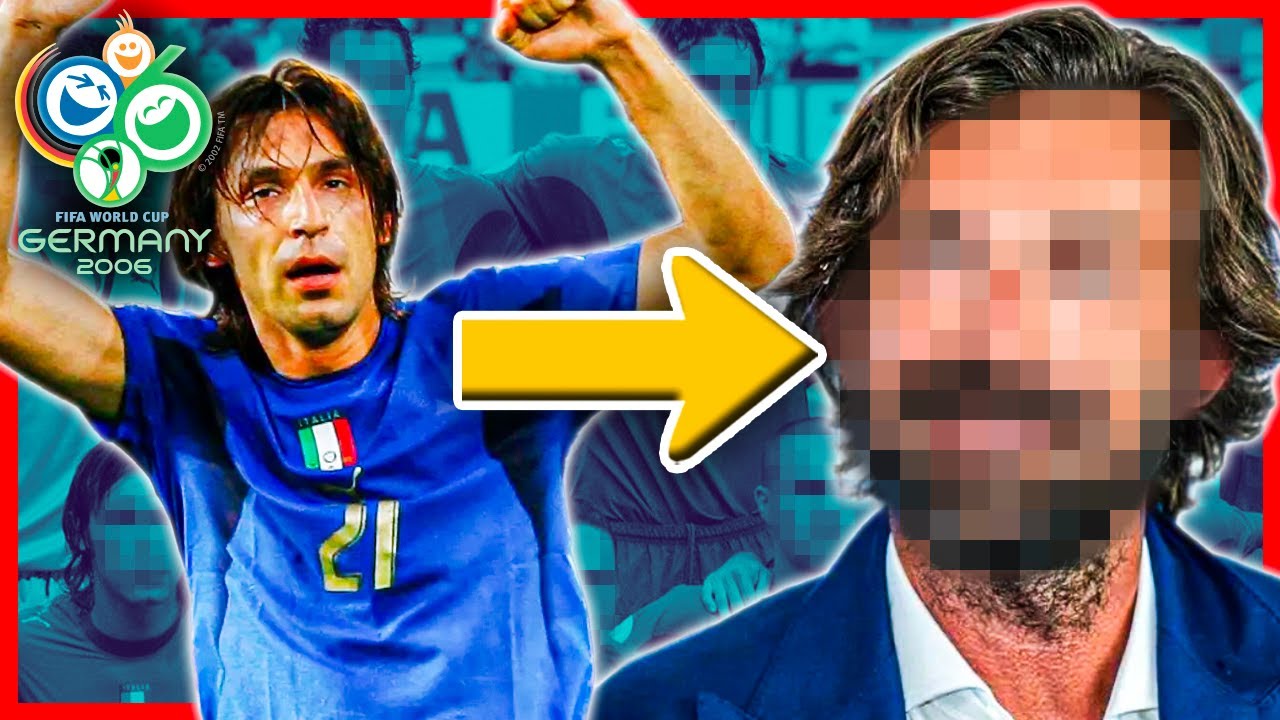 Italy National Team 17 Years After The 2006 World Cup Title | Then And ...