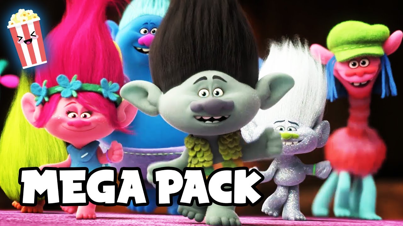 Trolls Movie Trailers + Clips Mega Pack 1 ~ Kids' Movie Trailers at ...