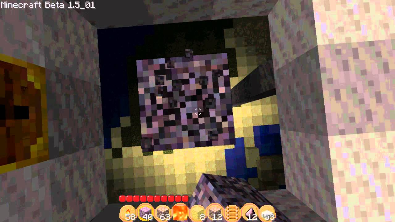 Minecraft Collapsing-Floor-Trap (no TNT!) - YouTube