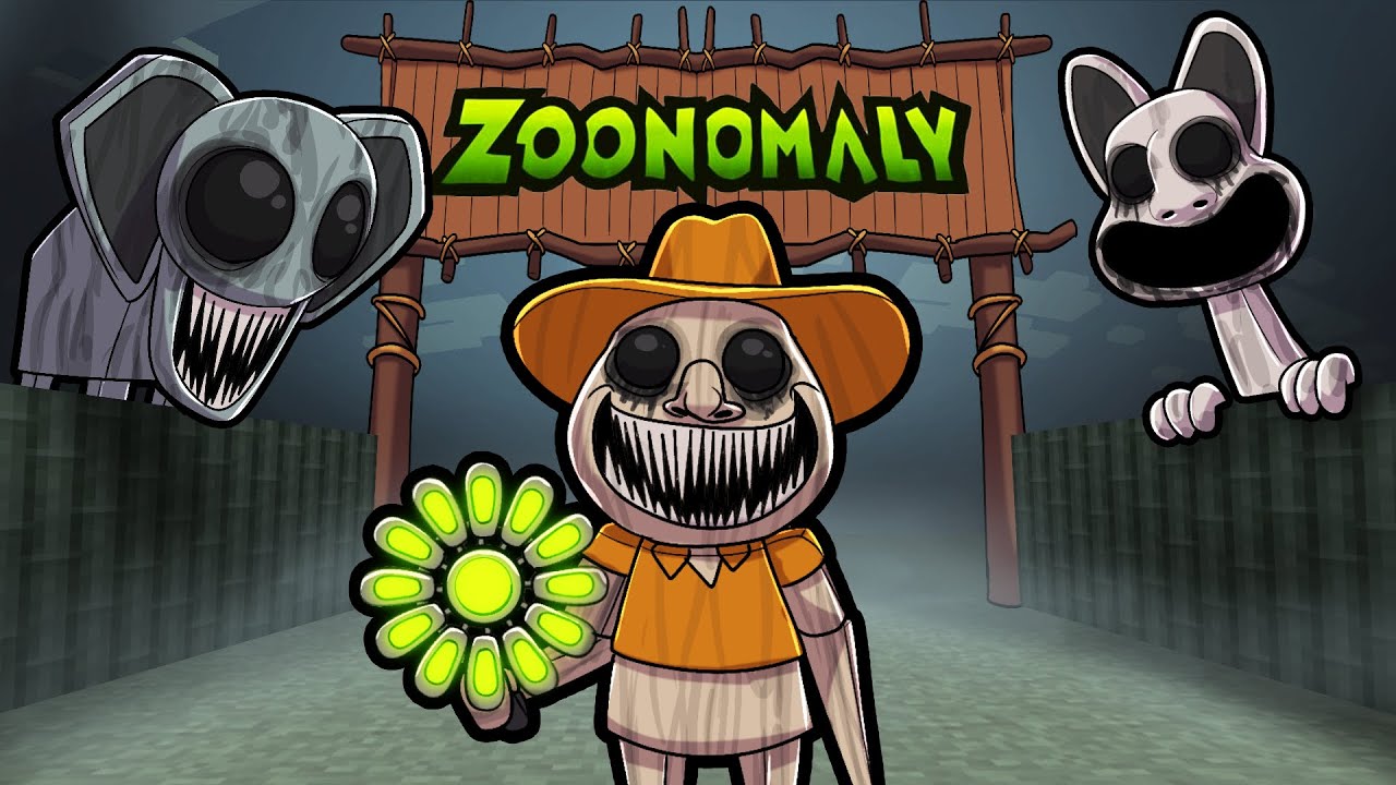 ¡24 horas ATRAPADOS dentro de ZOONOMALY! (Minecraft) - YouTube