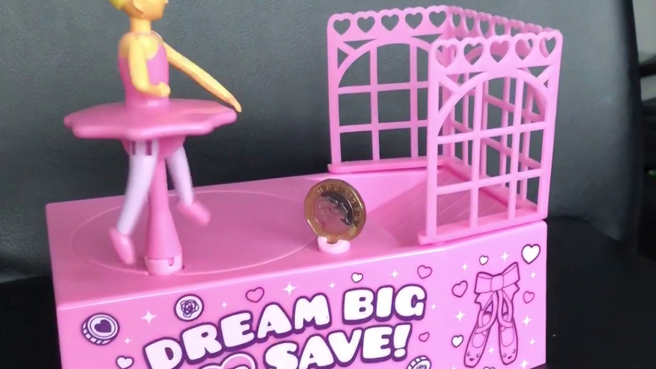 Ballerina Money Box - smiggle - YouTube