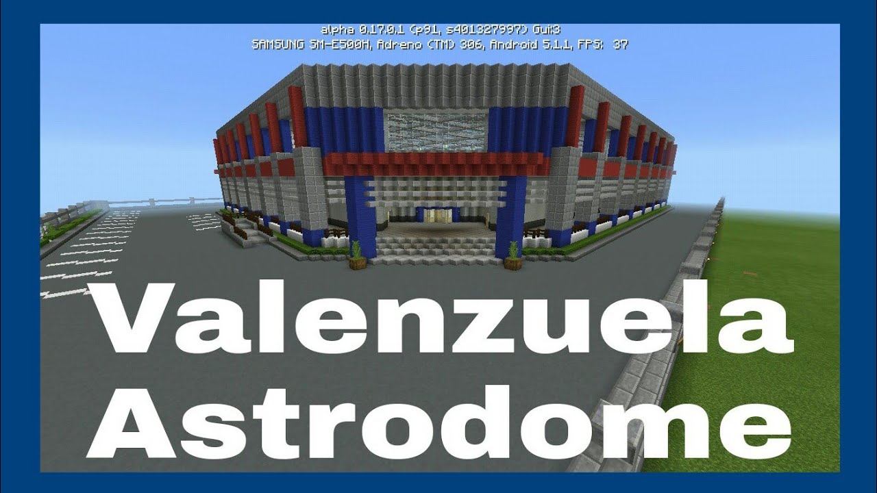 Minecraft PE - Valenzuela Astrodome - YouTube