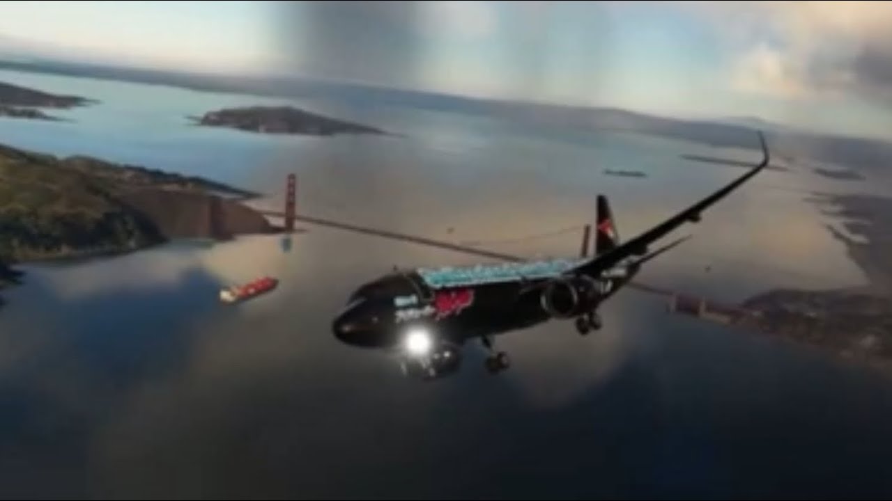 World Tour Golden Gate Bridge MSFS 2020 - YouTube