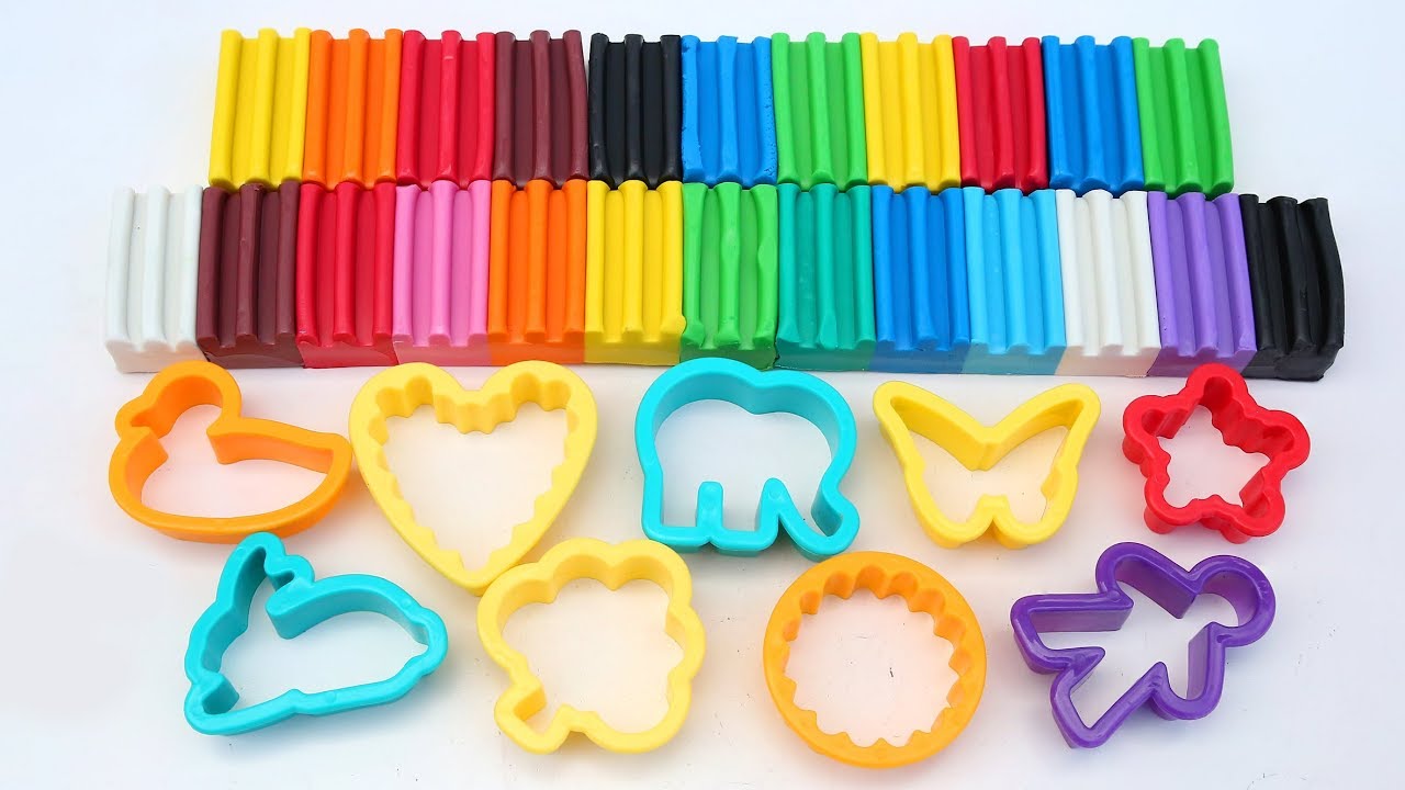 Crayola Modeling Clay Super Pack Learn Colors Fun Molds PJ Masks ...