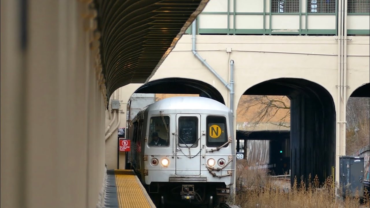 NYC Subway: R46 (N) Train at 18th & 20th Avenues - YouTube
