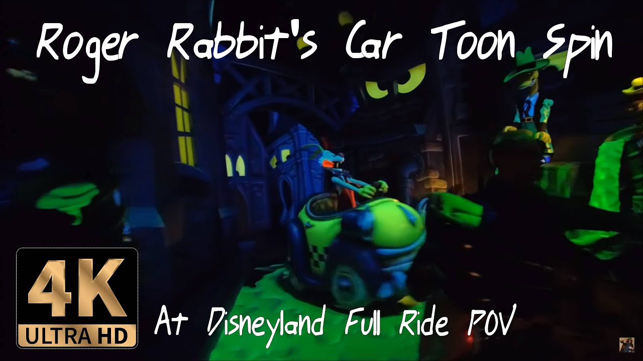 Roger Rabbit's Car Toon Spin, Full Ride POV at Disneyland Summer 2023 ...