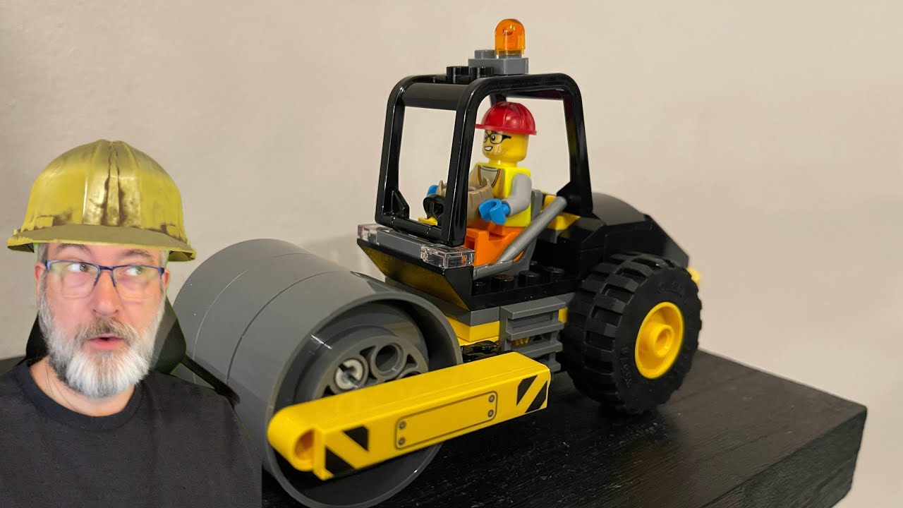 Lego City Steamroller Set 60401 - YouTube