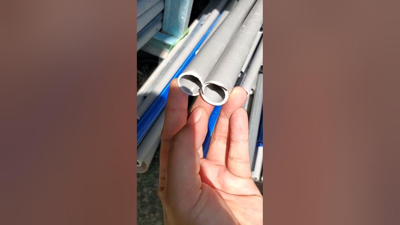 Jenis paip PVC pipe kelabu Class D nipis outlet piping aircond Class 6 Class 7 tebal piping air ...