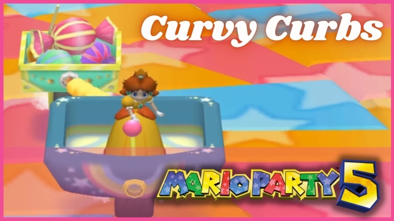 Mario Party 5 - Curvy Curbs | Daisy Gameplay - YouTube