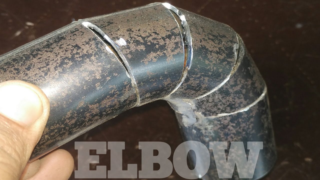 Cara terbaik membuat ELBOW BESI PIPA - YouTube