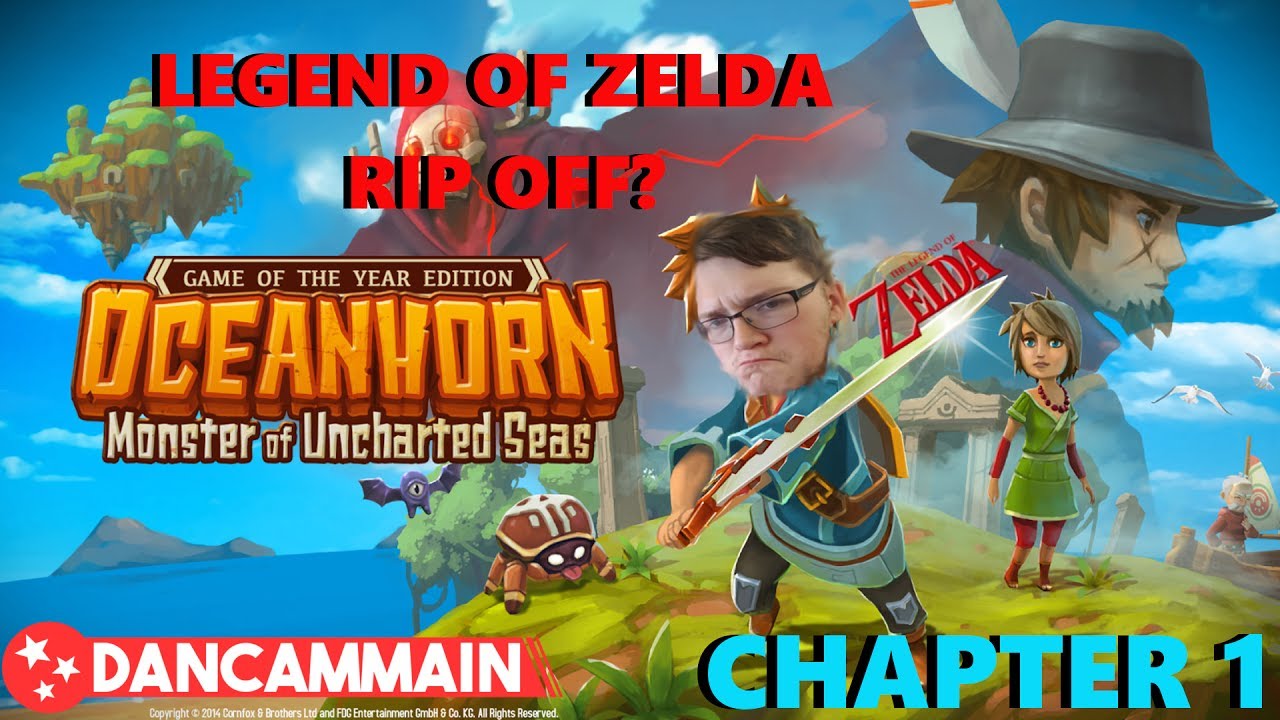 Oceanhorn! Legend Of Zelda Rip Off? | DCM Plays! - YouTube