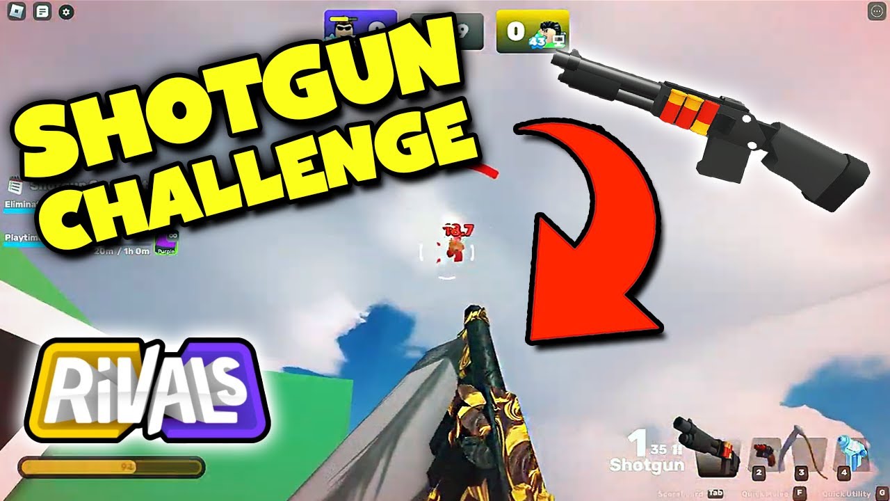 🔥Shotguns Only Challenge🔥 | Rivals ROBLOX - YouTube