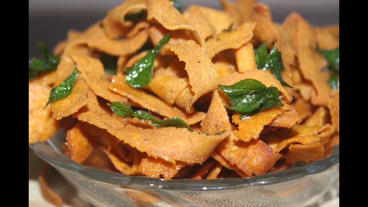 Ribbon pakoda recipe | Ribbon murukku recipe | Pakkavada | ola pakoda ...