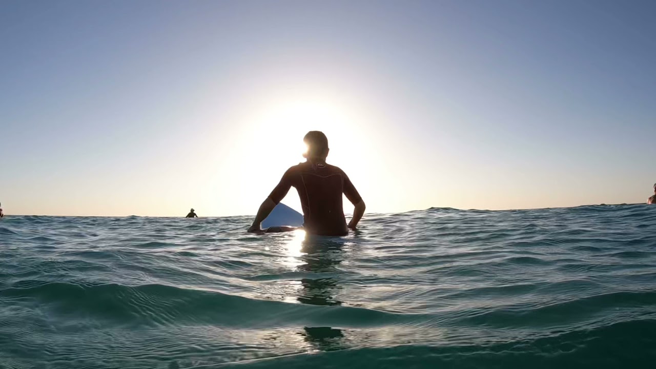 Sunset Surf Session - Trigg Point, Perth, WA - YouTube