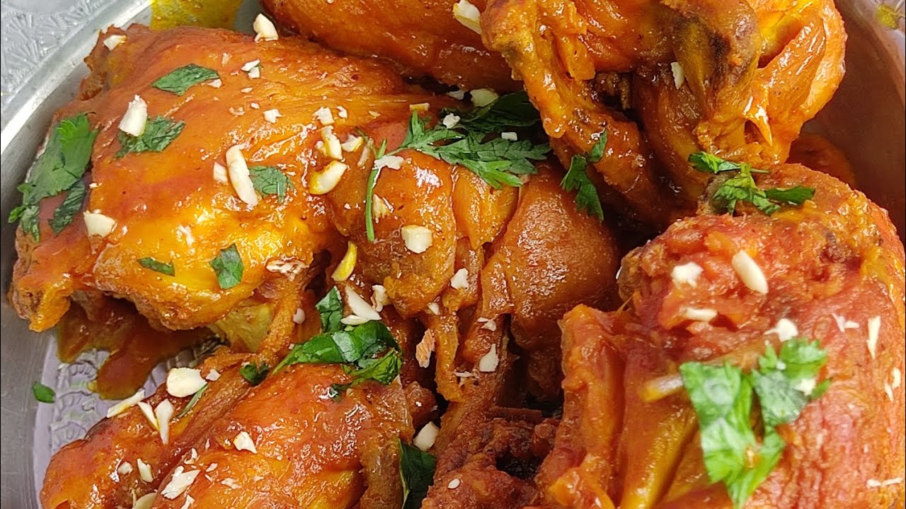 Kashmiri wazwan style fried chicken| wazwan kokur| kashmiri wazwaan ...