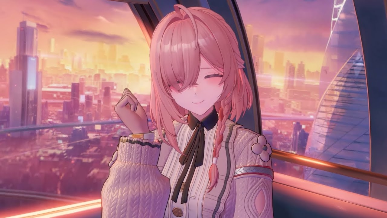 [에테르 게이저] 스쿨드 스킨 로비 배경 Aether Gazer Skuld Skin Background - YouTube