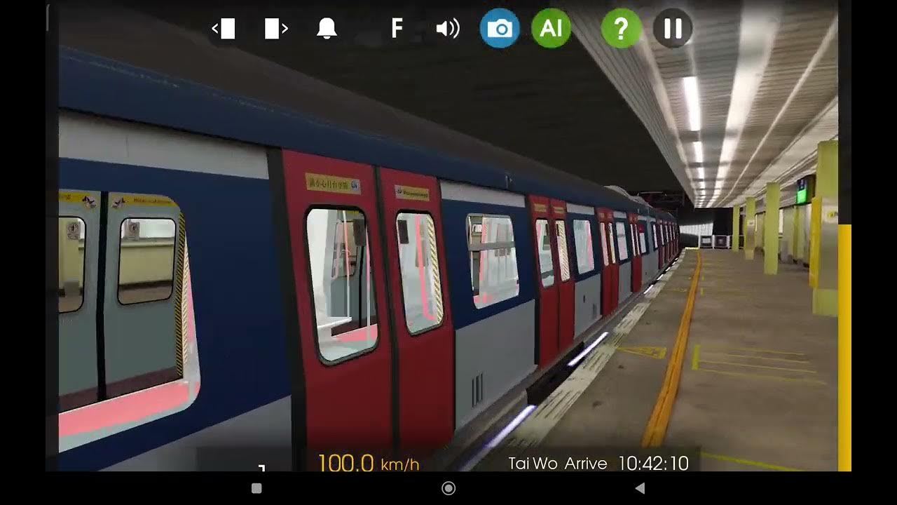 Hmmsim 2 | ERL MLR Train Arriving at Tai Wo Station #shorts - YouTube