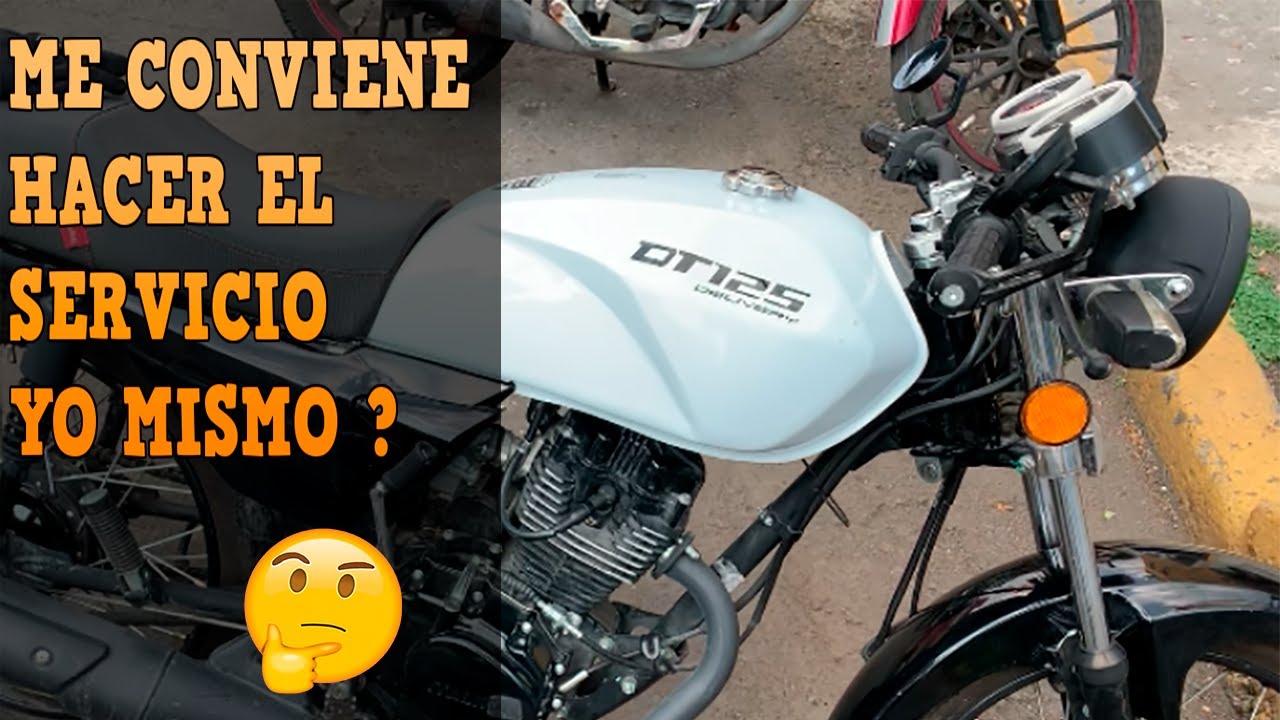 italika dt 125 delivery servicio en taller o servicio uno mismo - YouTube