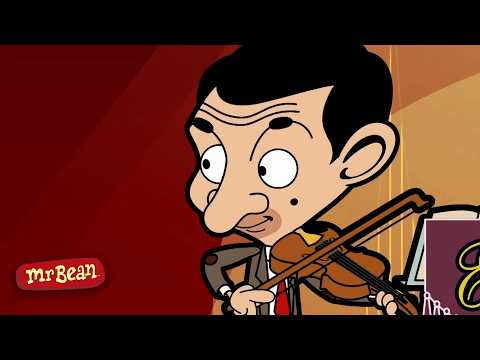 Mr Bean Takes The Stage For A Violin Concert 🎶 | Mr Bean Animated Season 3 | Funny Clips | Mr Bean