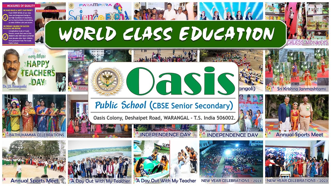 World Class Quality Education for Children at Oasis Public School ...