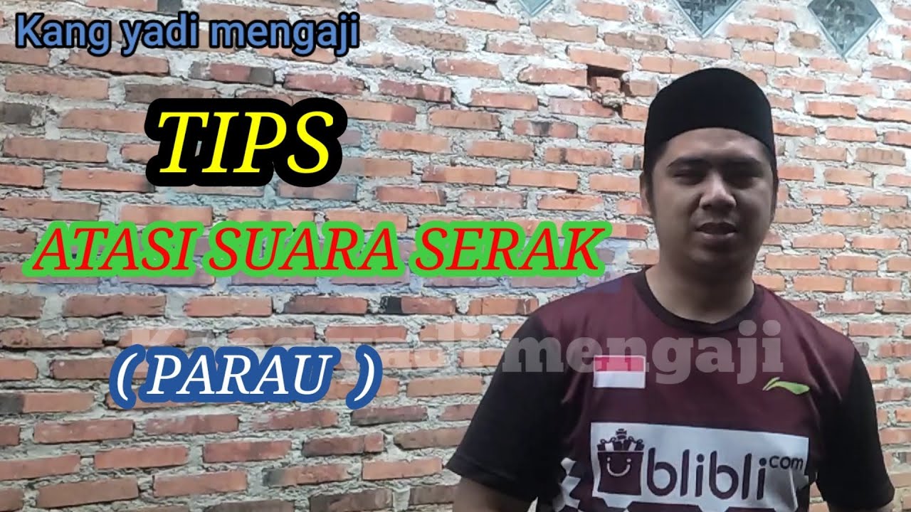 GAK USAH PANIK, INI TIPS SEDERHANA ATASI SUARA SERAK / PARAU BERSAMA ...