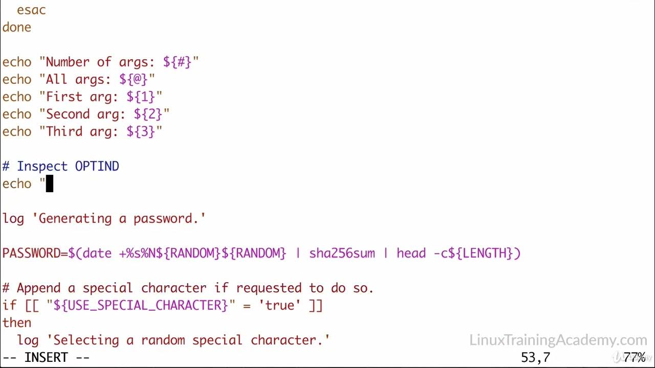 029 Parsing Command Line Options With Getopts Part 2 Youtube