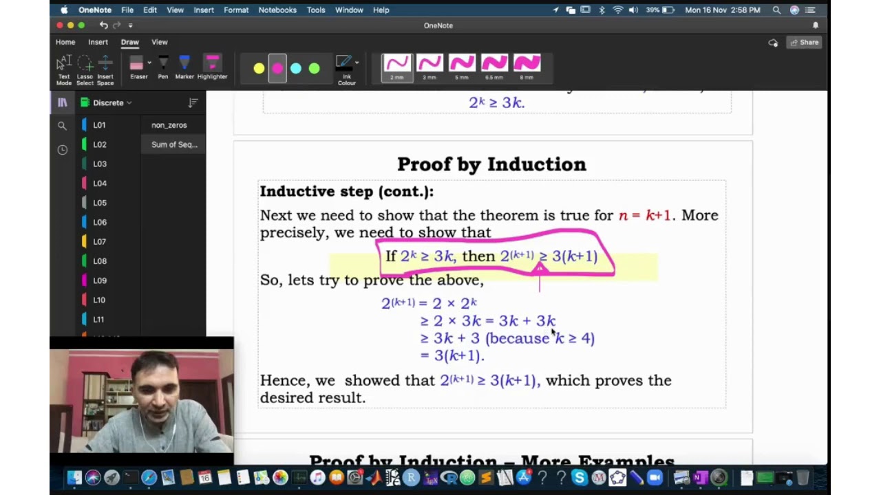 Induction - Weak Induction with Examples - YouTube