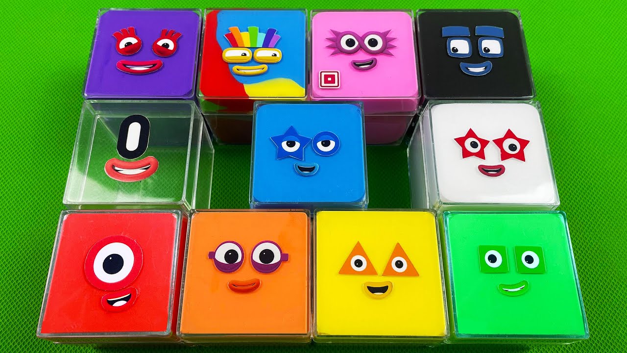 Numberblocks Times Table | Looking Clay With Square Boxes Coloring ...