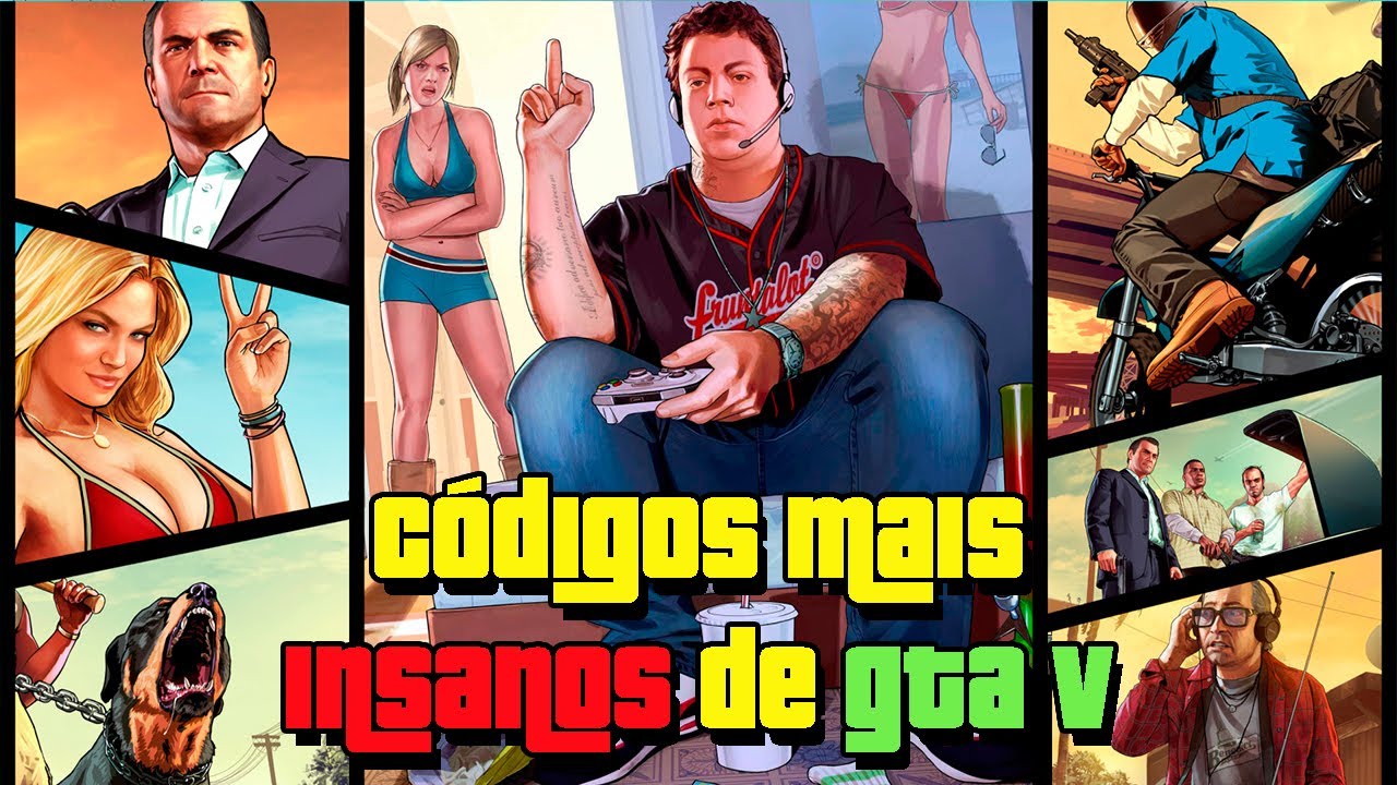 CÓDIGOS de GTA 5, MUITO FÁCIL de fazer - YouTube