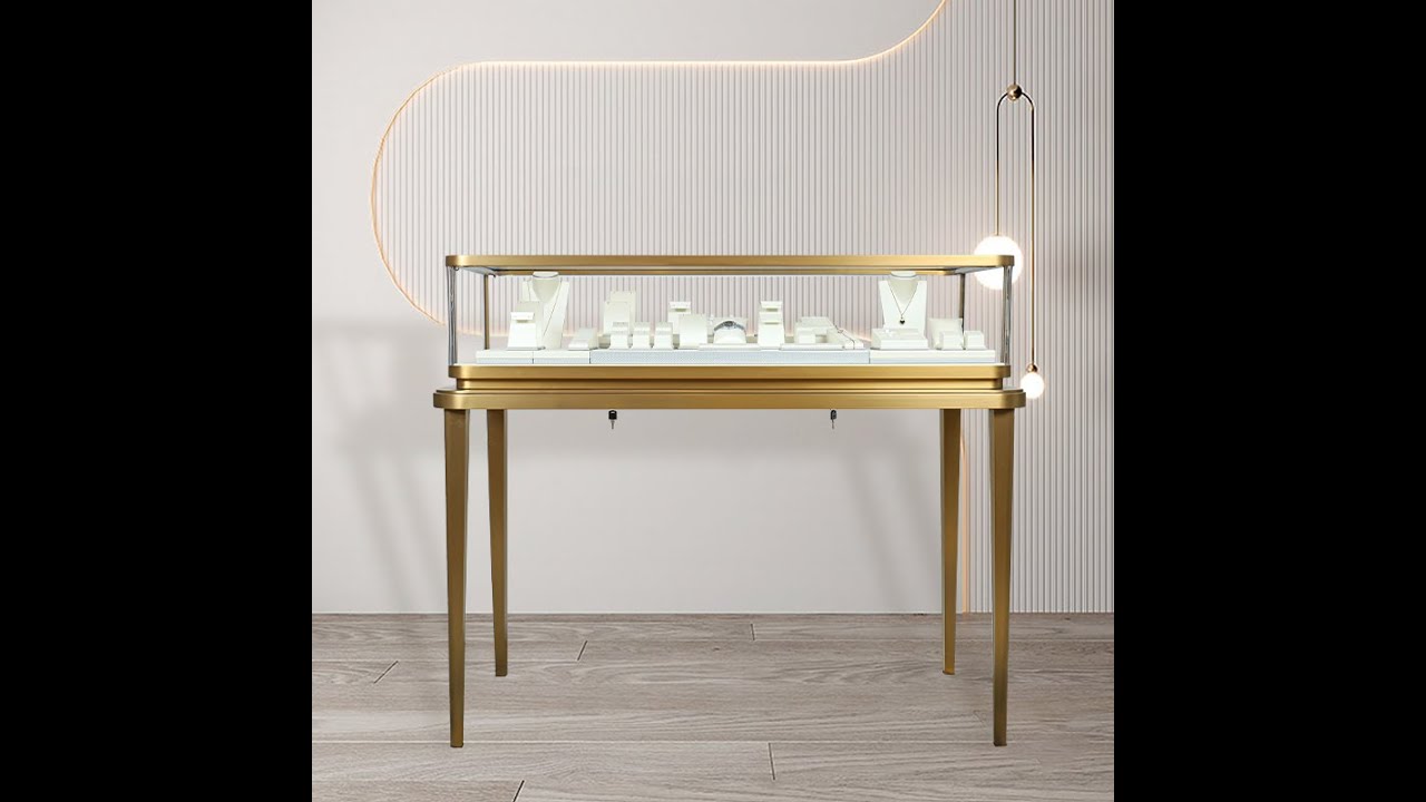 Professional jewelry display cabinet design, a variety of styles ...