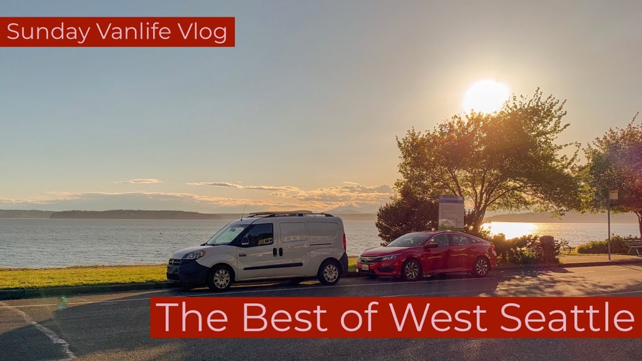 The Best of West Seattle Sunday Vanlife Vlog - YouTube
