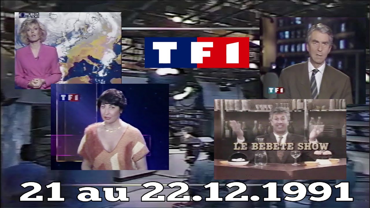 TF1 - 21 au 22.09.1991 (VHSRIP) - YouTube