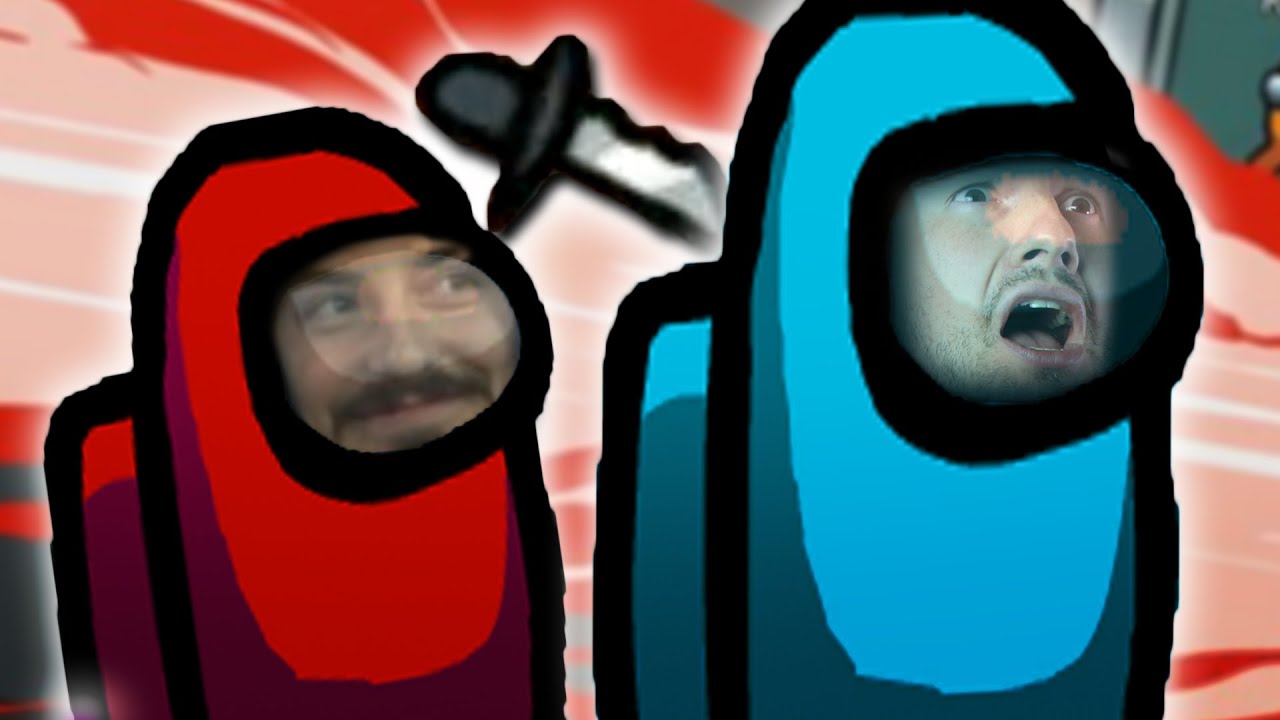 Our first time in Among Us and we play against a Pro! - YouTube