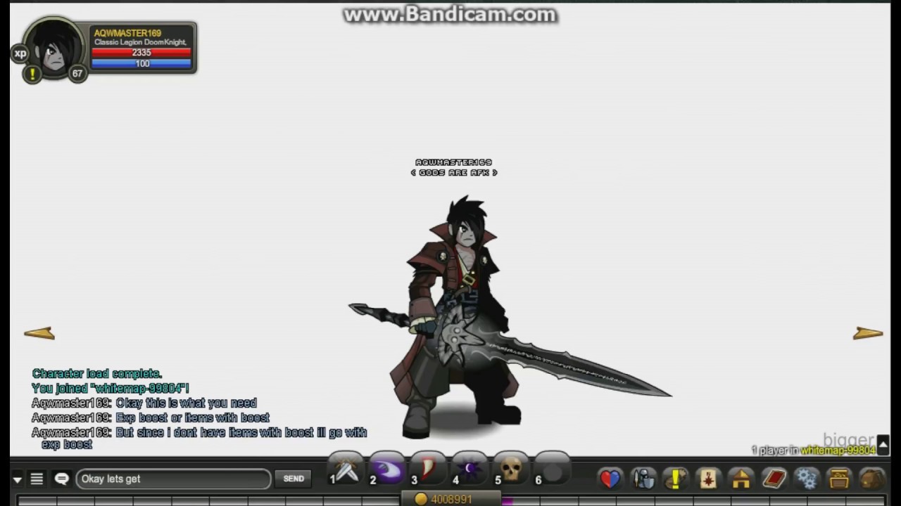 -AQW- Fastest way to level up from level 65 to level 85 (For non ...