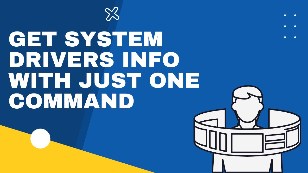 Get All Info About Your System Drivers With Just one Command - YouTube