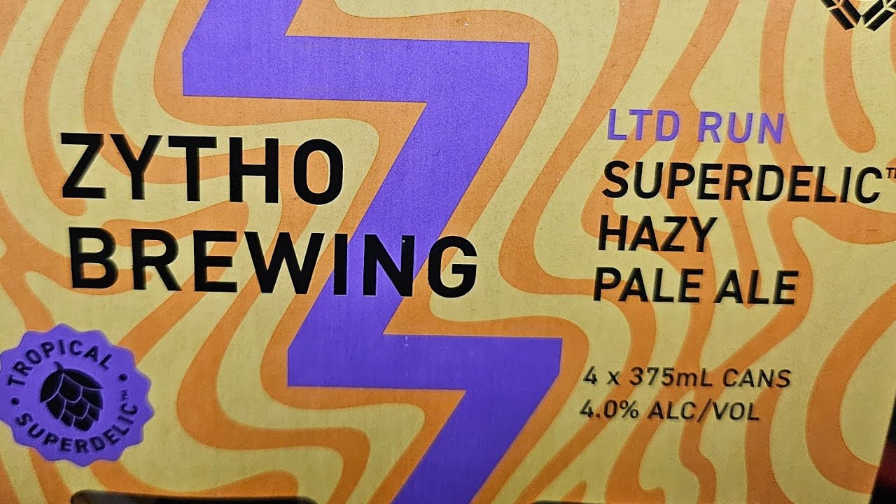 Zytho Brewing | Superdelic Hopped Hazy Pale Ale | - YouTube